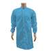 Cleanroom Frock, Light Blue, 3X-Large, ESD-Safe
